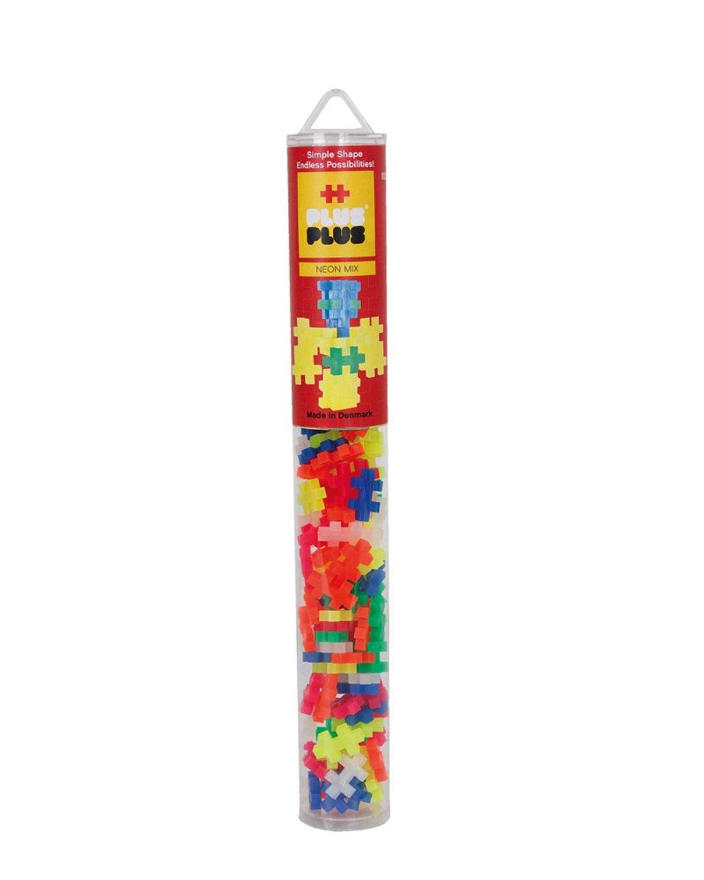 Plus-Plus Neon Mix Construction Kit in Tube, 100 Piece | Buy online at ...