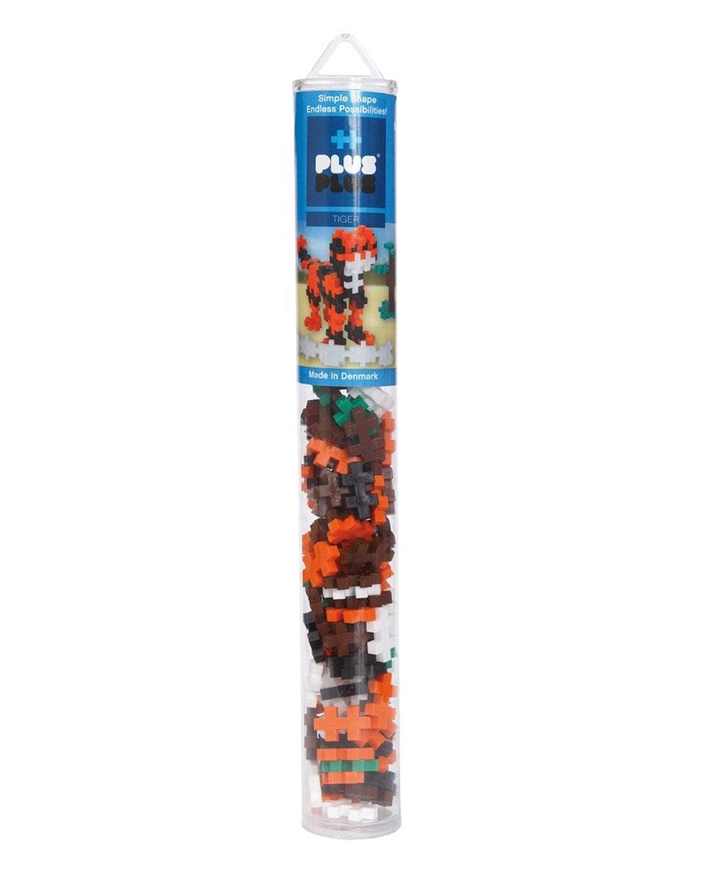 Plus-Plus Construction Kit in Tube, 100 Piece - Tiger | Buy online at The Nile