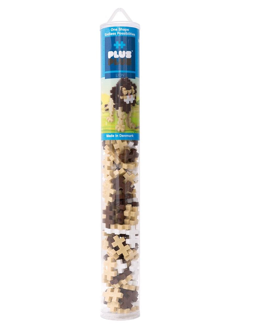Plus-Plus Construction Kit in Tube, 100 Piece - Lion | Buy online at The Nile
