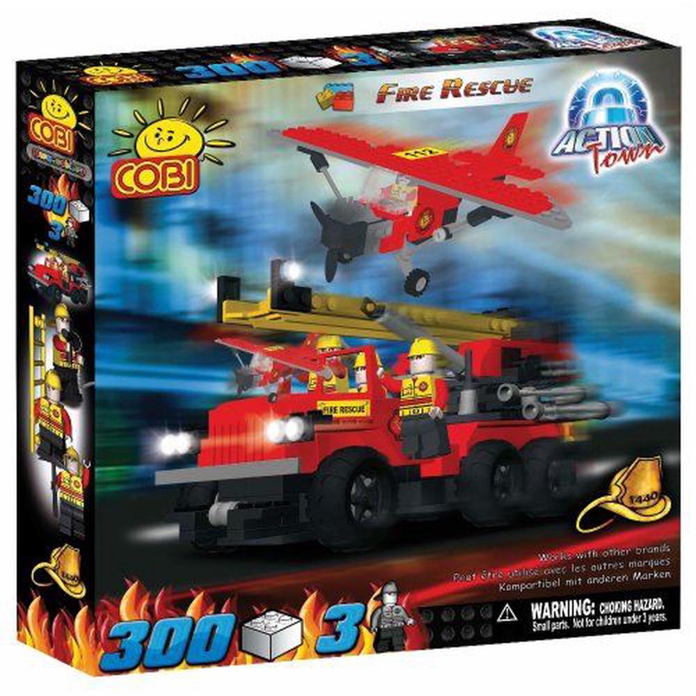 Cobi Action Town - 300 Piece Fire Rescue Construction Set | Buy online ...
