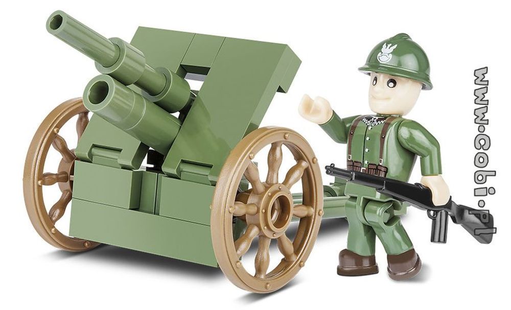 Cobi Small Army - 50 Piece Howitzer 100mm WZ.1914/19P | Buy online at ...