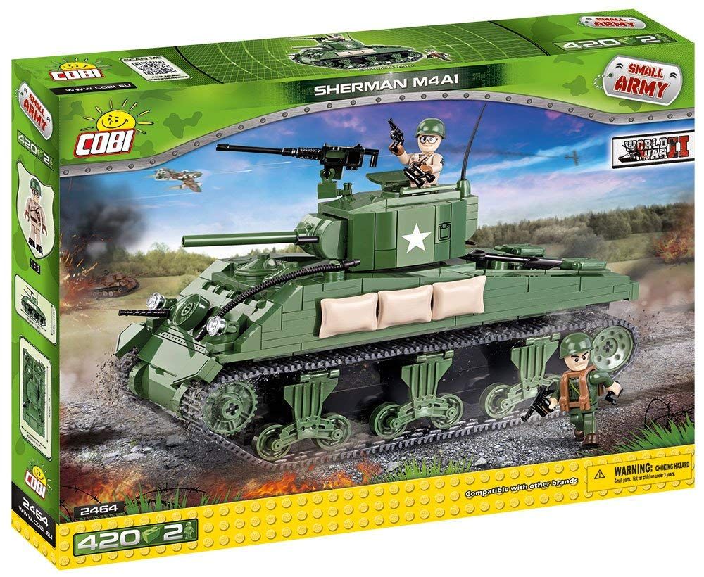 Cobi Small Army - Sherman M4A1, 400 piece | Buy online at The Nile