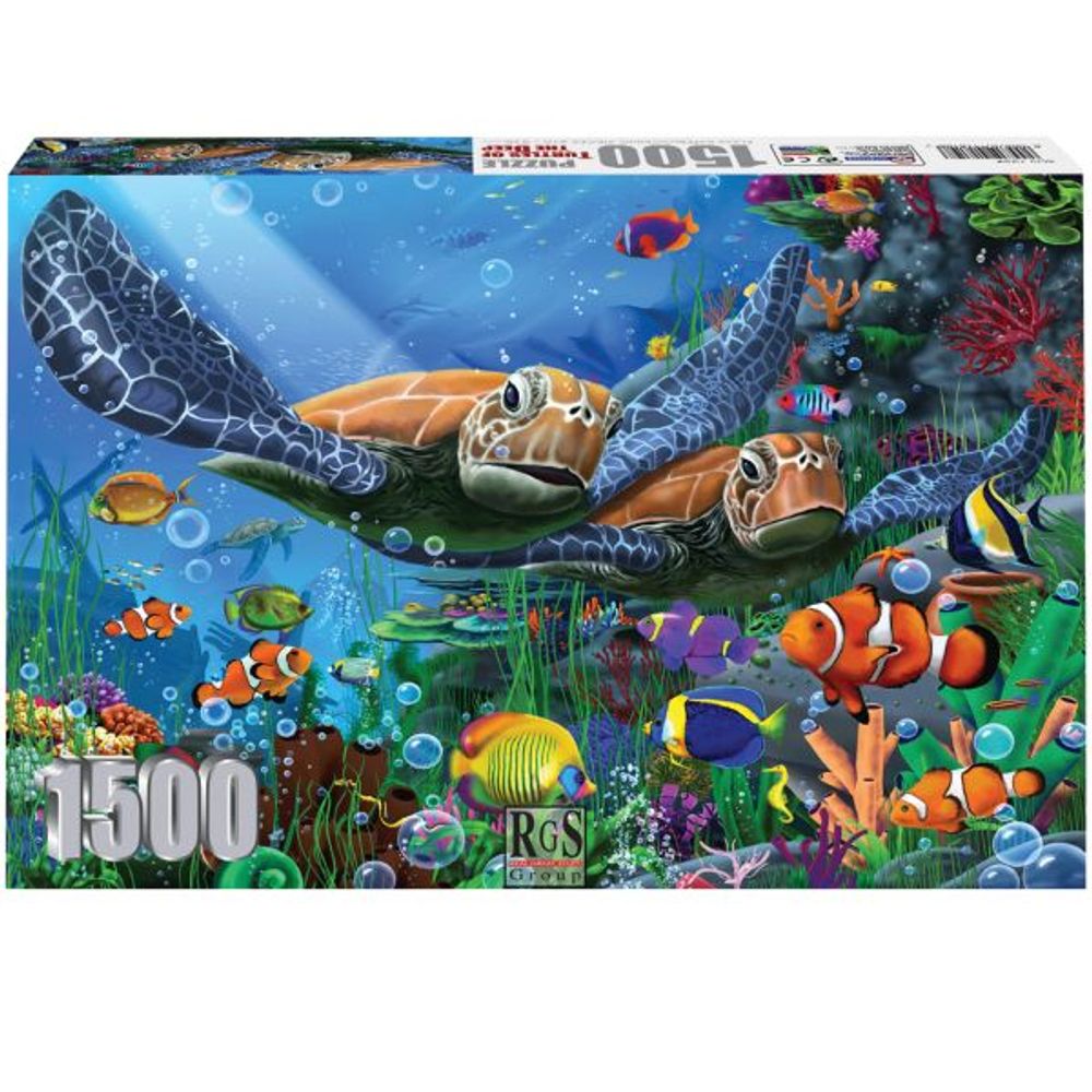 RGS Group Turtles Of The Deep Jigsaw Puzzle, 1500 Piece | Buy online at ...