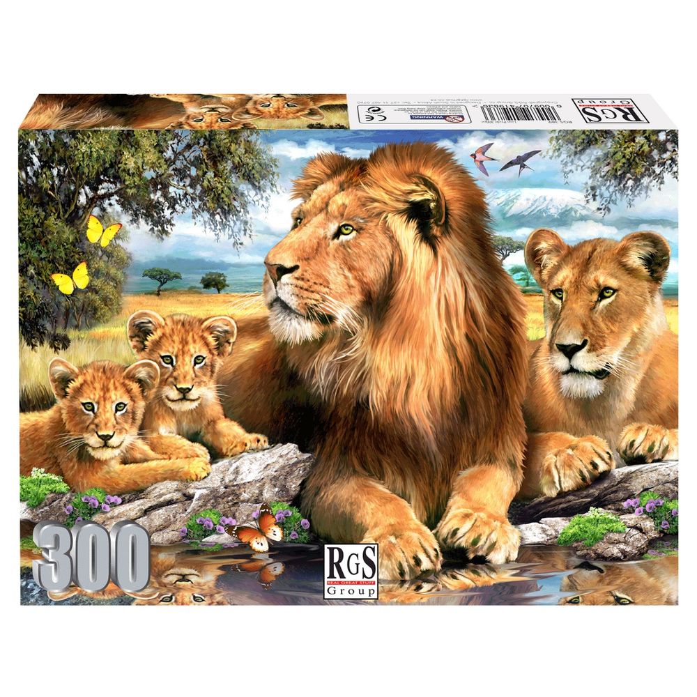 RGS Group Lion Pride Jigsaw Puzzle, 300 Piece | Buy online at The Nile