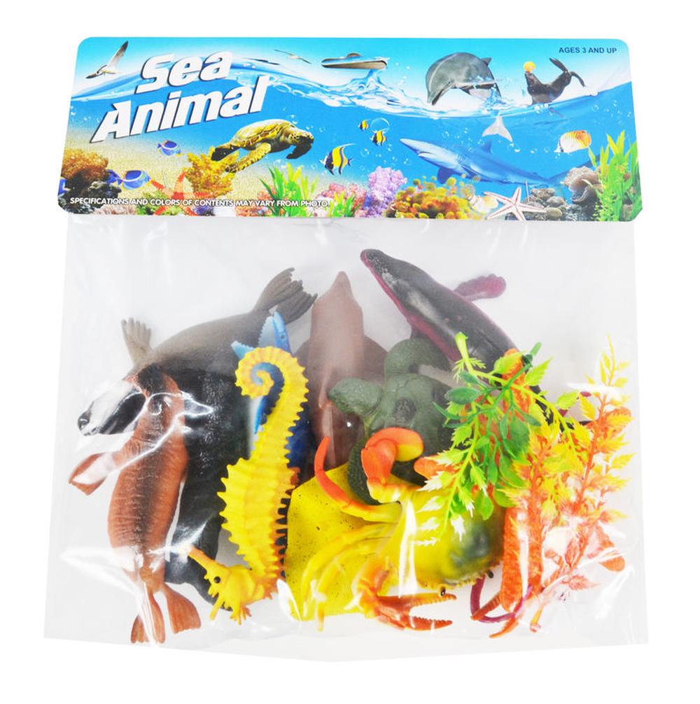 All Brands Sea Animals in Bag, 12 Piece | Buy online at The Nile