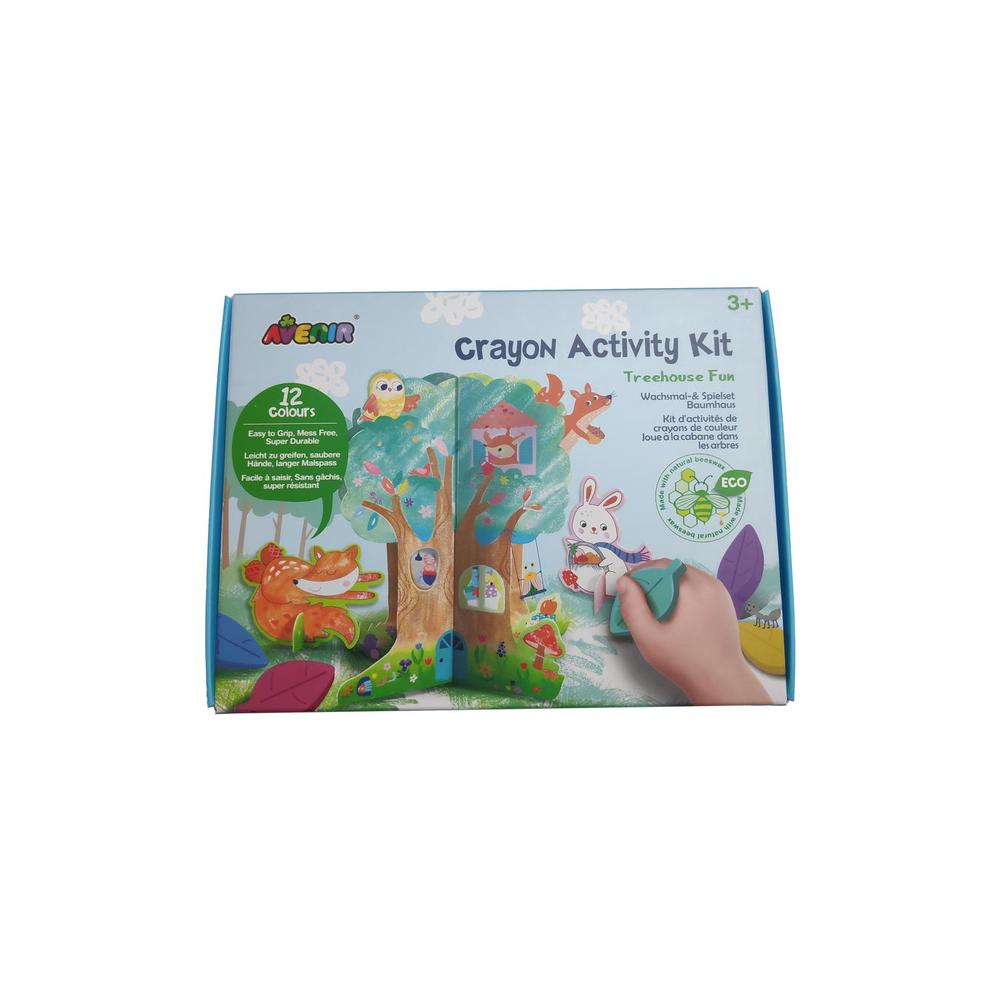 Avenir Crayon Activity Set - Treehouse Fun | Buy online at The Nile