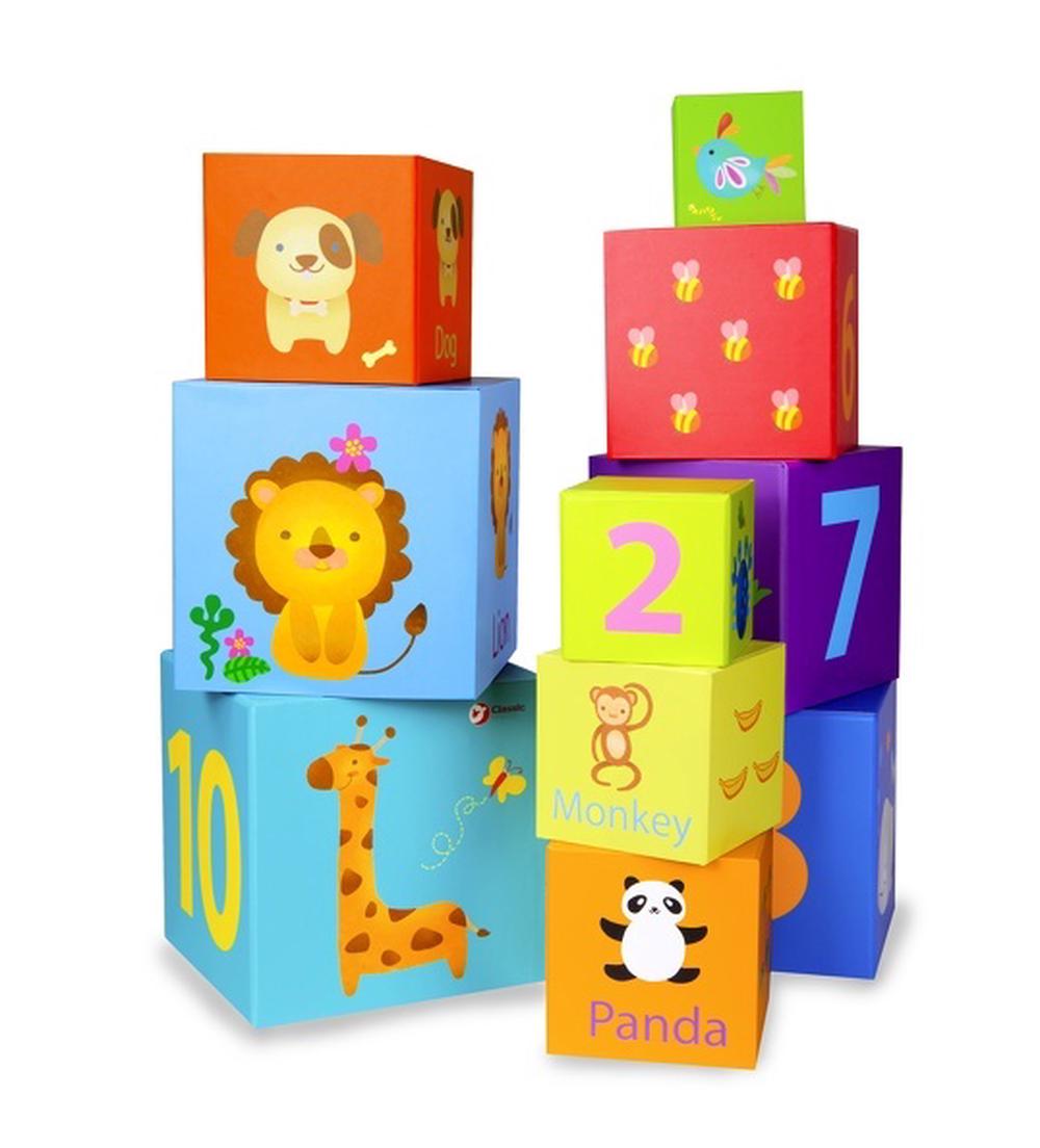 Classic World Stacking Cubes | Buy online at The Nile