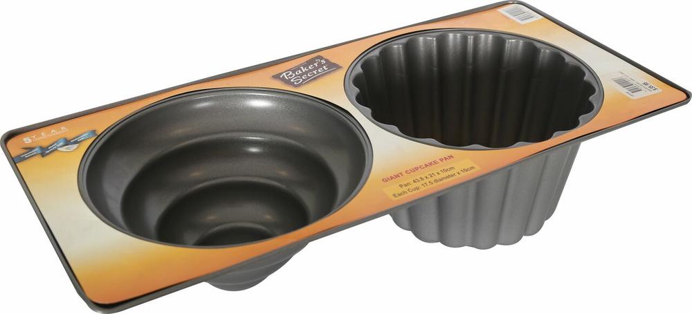 Baker's Secret 2 Giant Cupcake Pan | Buy online at The Nile