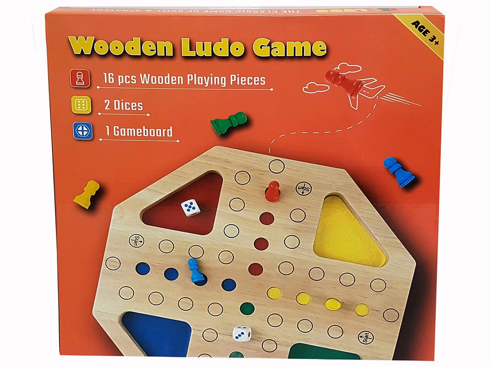 Jedko Games Wooden Ludo Game - 30cm | Buy online at The Nile