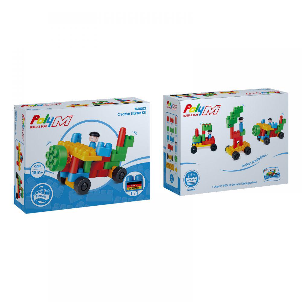 Poly M Creative Buildign Blocks Starter Kit | Buy online at The Nile