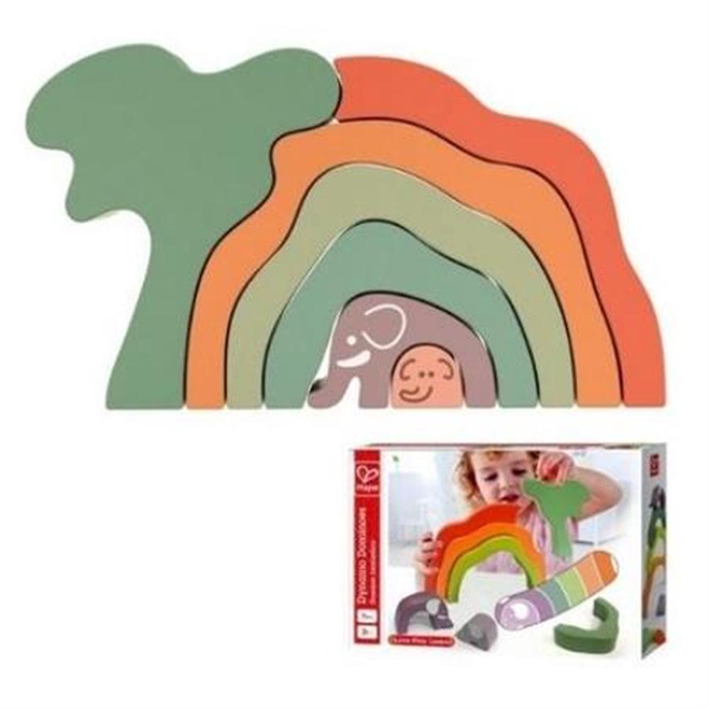 Hape Safari Elephant Stacking Blocks | Buy online at The Nile