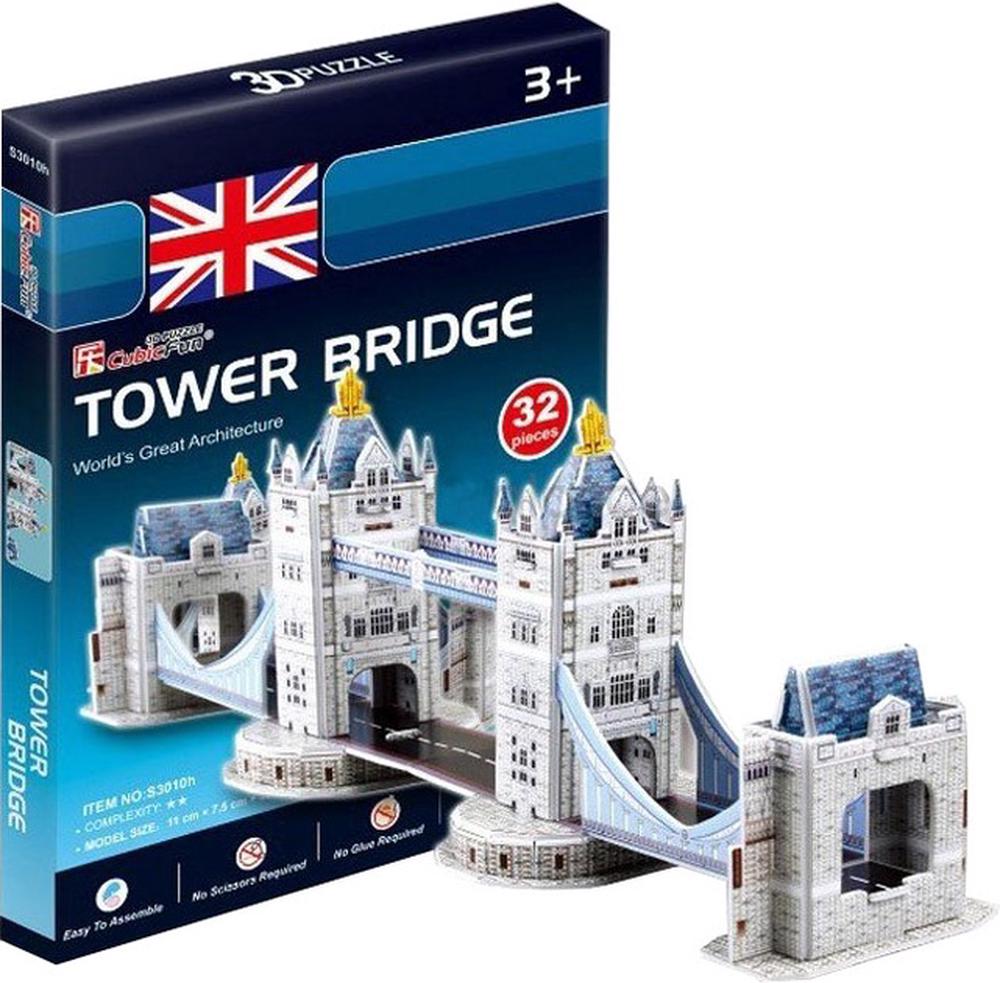 Cubic Fun Tower Bridge 3D Mini Puzzle | Buy online at The Nile