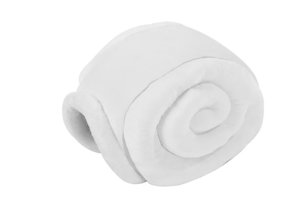 Furrytail Little Snail Cat Bed (White) | Buy online at The Nile