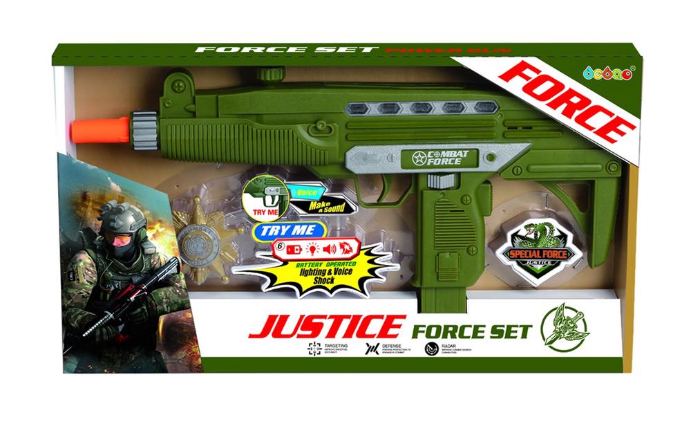 All Brands Toys Electronic Millitary Force Gun Playset | Buy online at ...