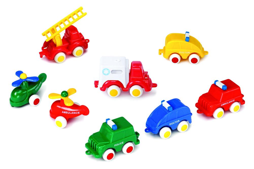 Viking Toys Mini Chubbies Rescue Cars - 36 pieces Counter Display | Buy ...