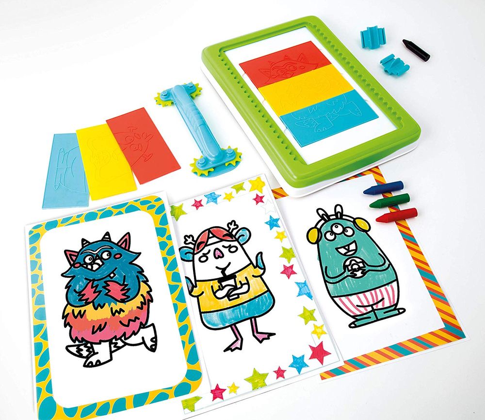 Clementoni Play Creative - Monster Drawings | Buy online at The Nile