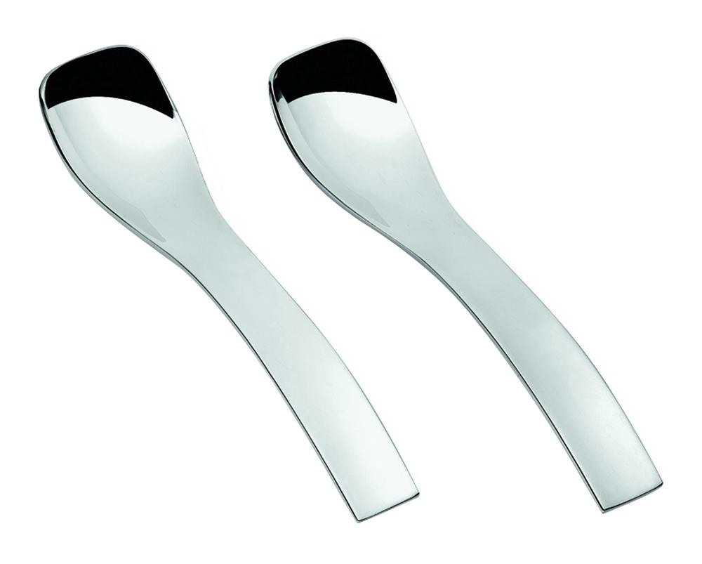 Guzzini Spoon, Set Of 6 (Steel) - 2.3x10.5cm | Buy online at The Nile