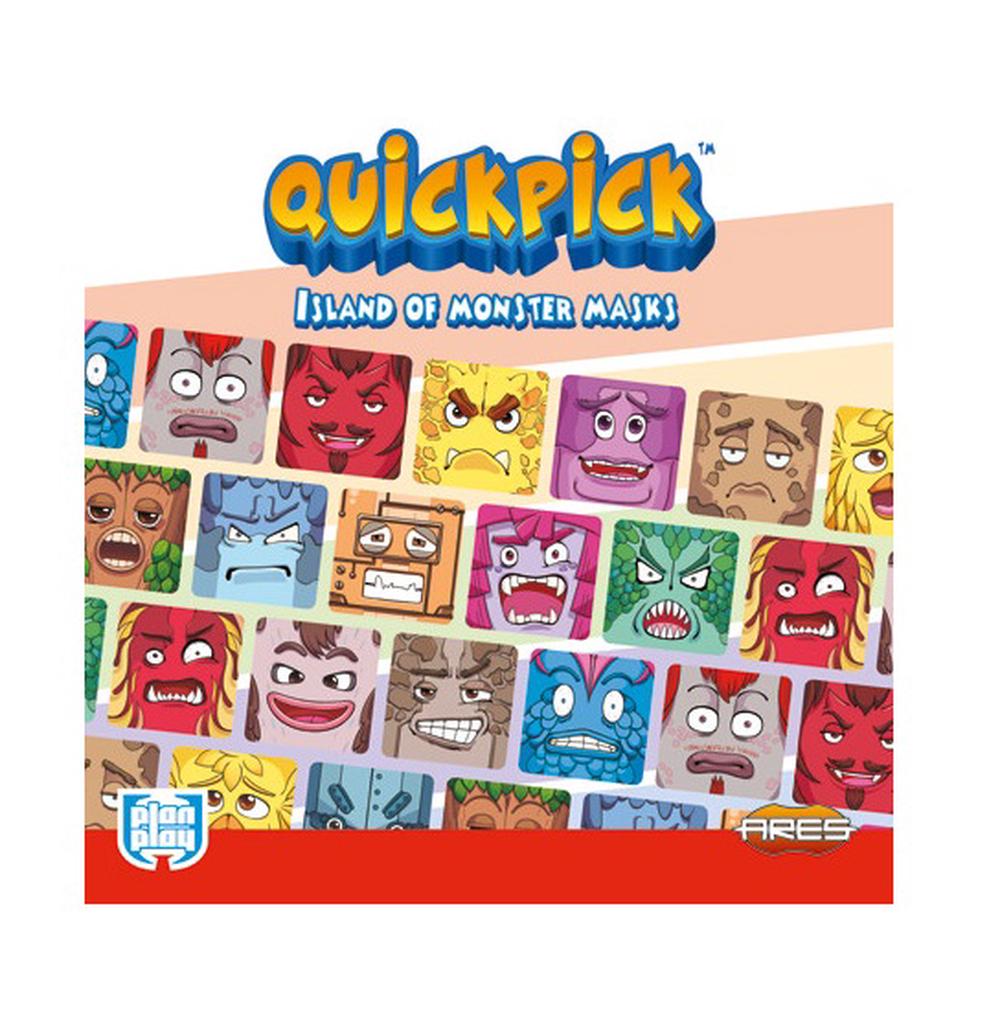Ares Games QuickPick Island of Monster Masks | Buy online at The Nile