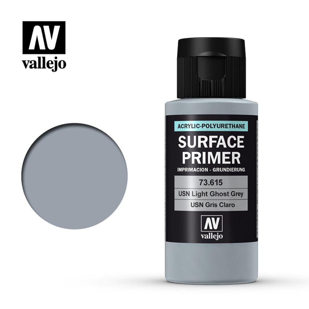 Vallejo Surface Primer (USN Light Ghost Grey) - 60mL | Buy online at ...