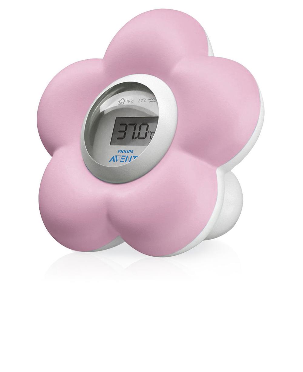 Philips Avent Room and Bath Thermometer (Pink) | Buy online at Tiny Fox