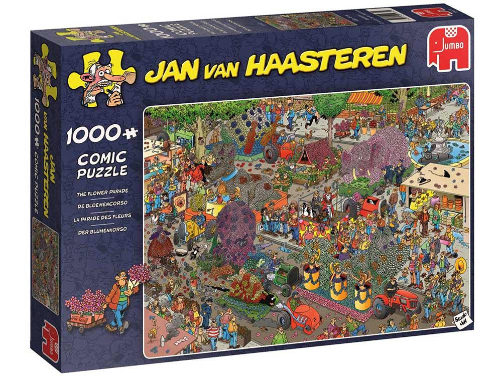 Jumbo JVH Flower Parade Jigsaw Puzzle, 1000 Piece | Buy online at The Nile