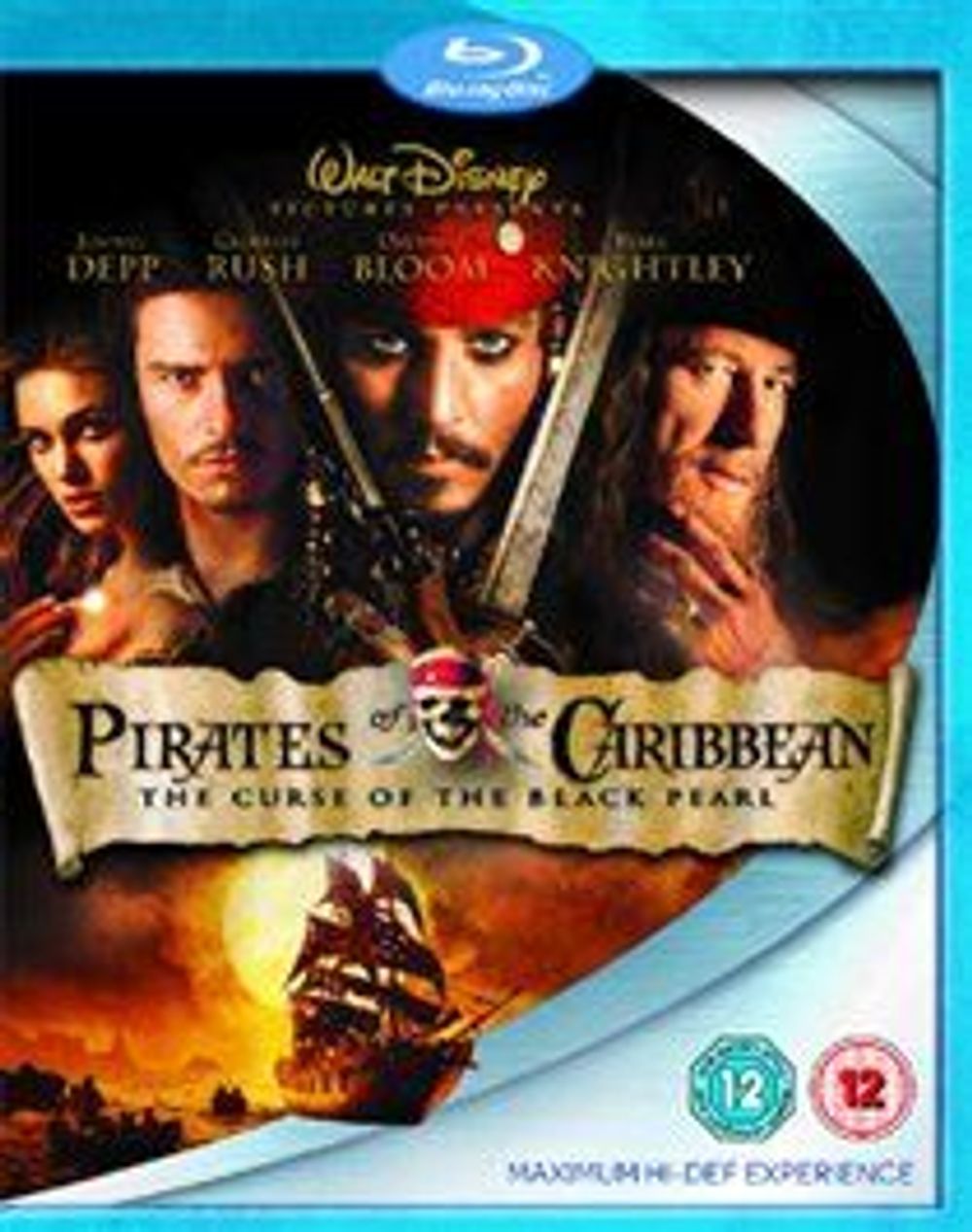 Pirates Of The Caribbean The Curse Of The Black Pearl Blu Ray Buy