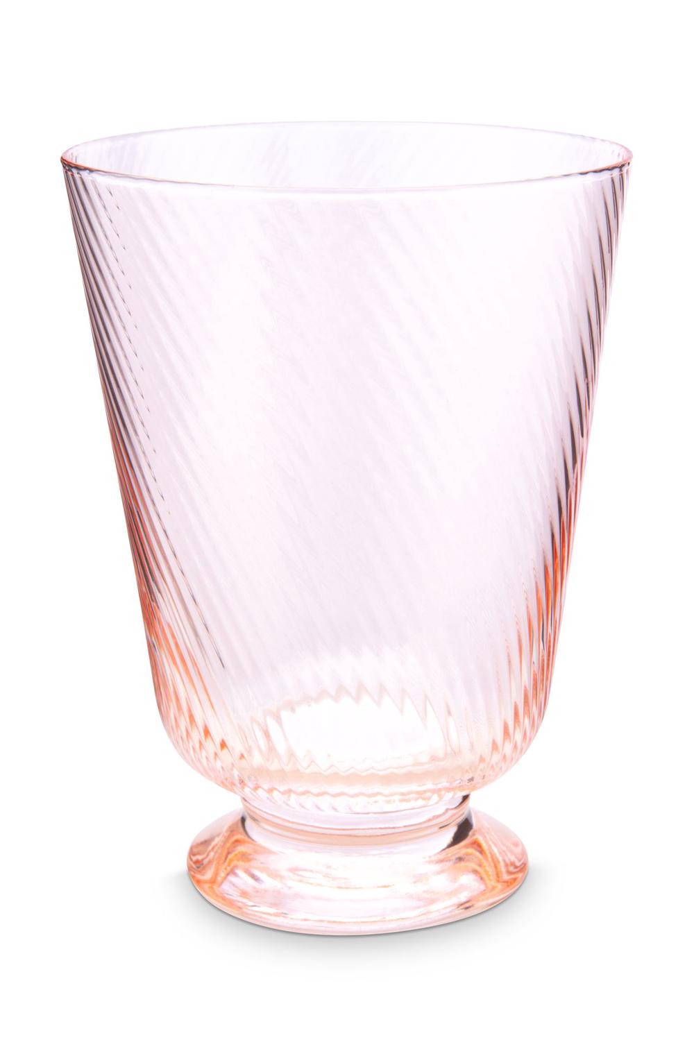 Pip Studio Twisted Water Glass (Light Pink) - 360mL | Buy online at The ...