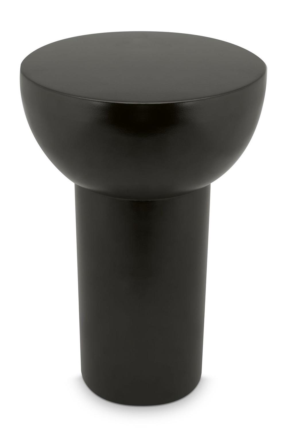 VTWonen Matt Metal Side Table (Black) - 31 x 45cm | Buy online at The Nile
