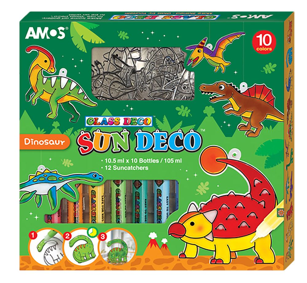 Amos Glass Deco Sun Deco - Dinosaur | Buy online at The Nile