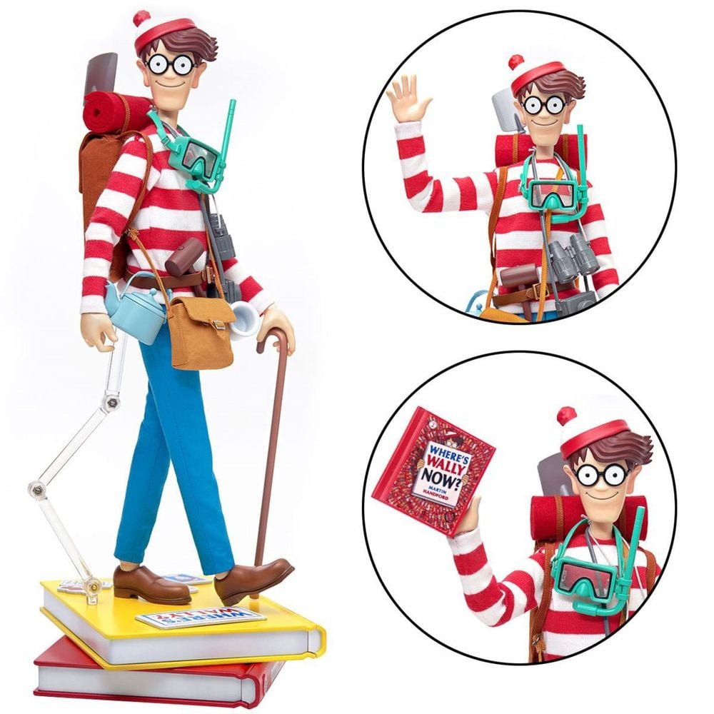 Blitzway Where'S Waldo? Waldo Megahero Series Action Figure, 1:6 Scale ...