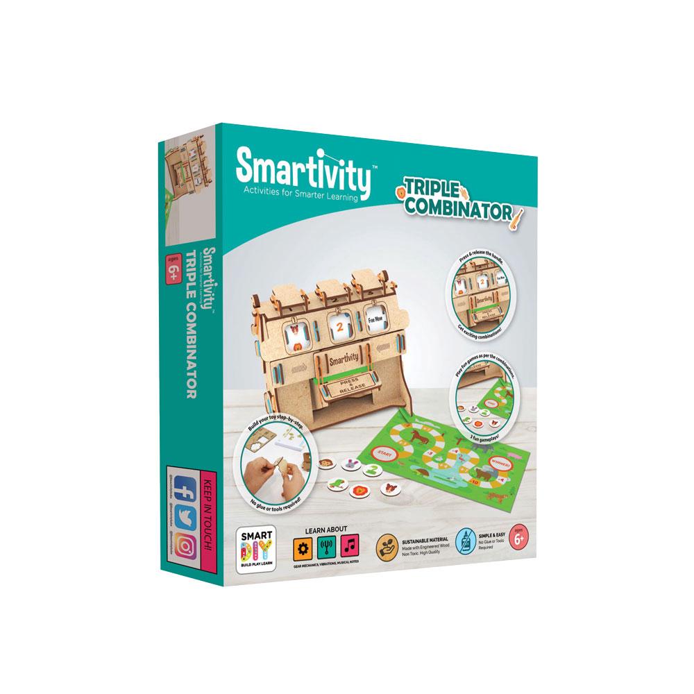 Smartivity Triple Fun Combinator | Buy online at The Nile