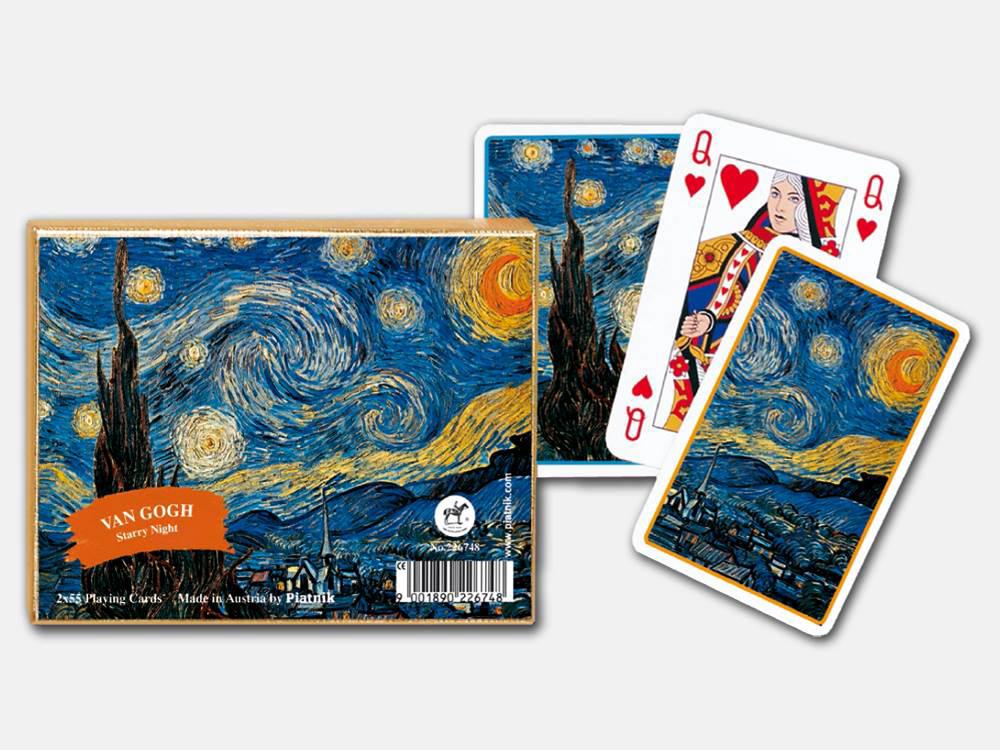 Jedko Games Van Gogh Starry Night Bridge Cards | Buy online at The Nile