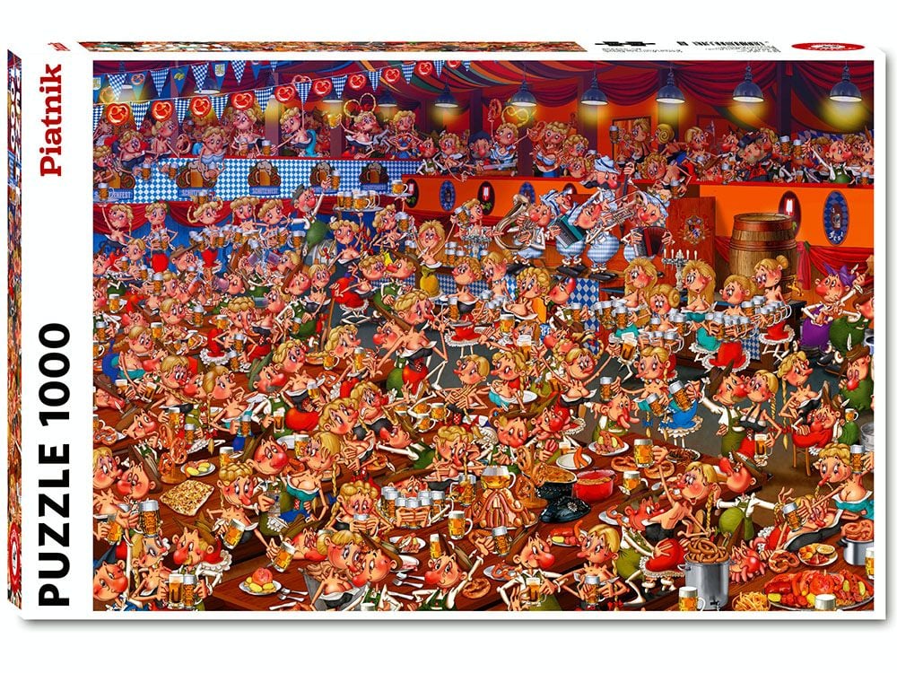 Piatnik Beer-Fest by Ruyer Jigsaw Puzzle, 1000 Piece | Buy online at ...