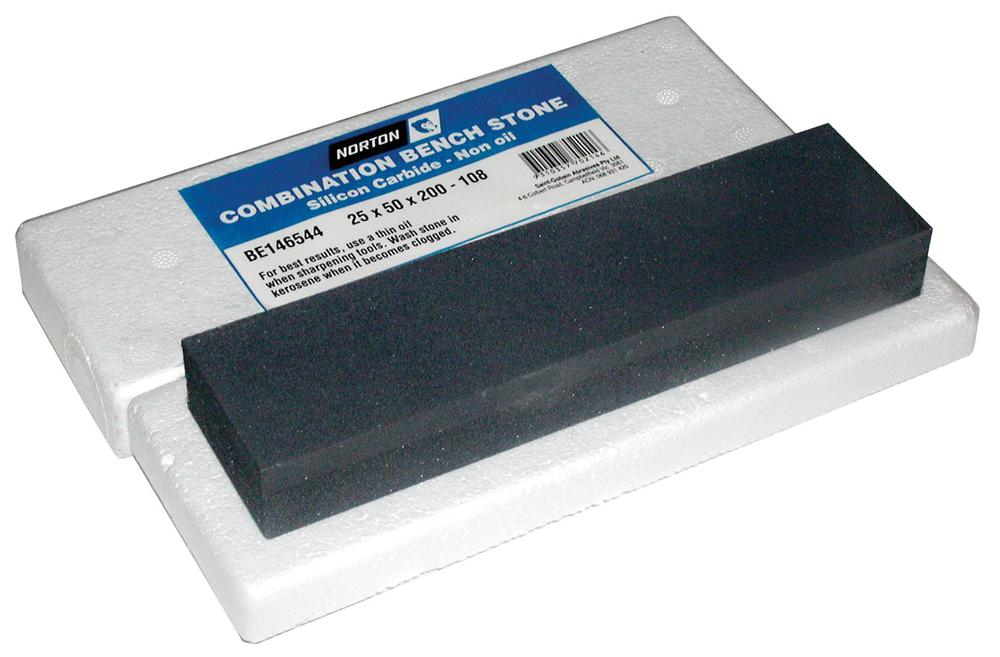 Norton Combination Bench Stone - 25x50x200mm | Buy online at The Nile