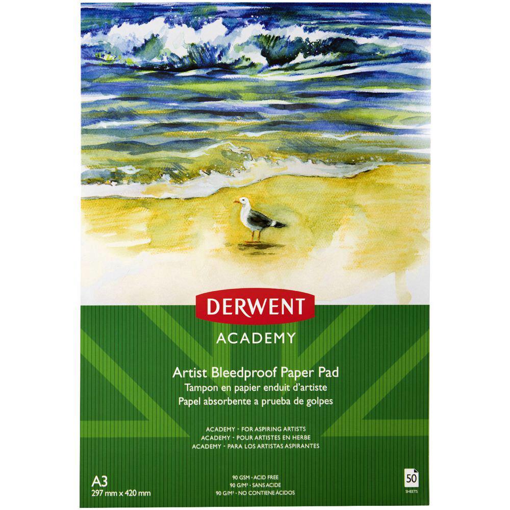 Derwent Academy Bleedproof Paper, A3 | Buy online at The Nile