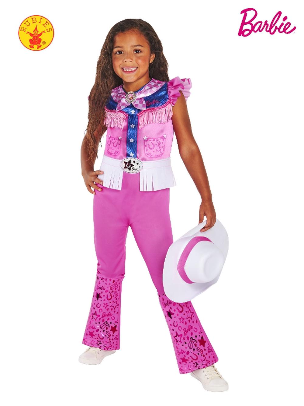 Rubies Barbie Cowgirl Deluxe Costume - 6-8 Yrs | Buy online at The Nile