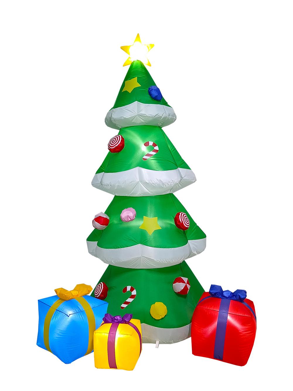 Rubies Christmas Tree Inflatable - 8Ft | Buy online at The Nile