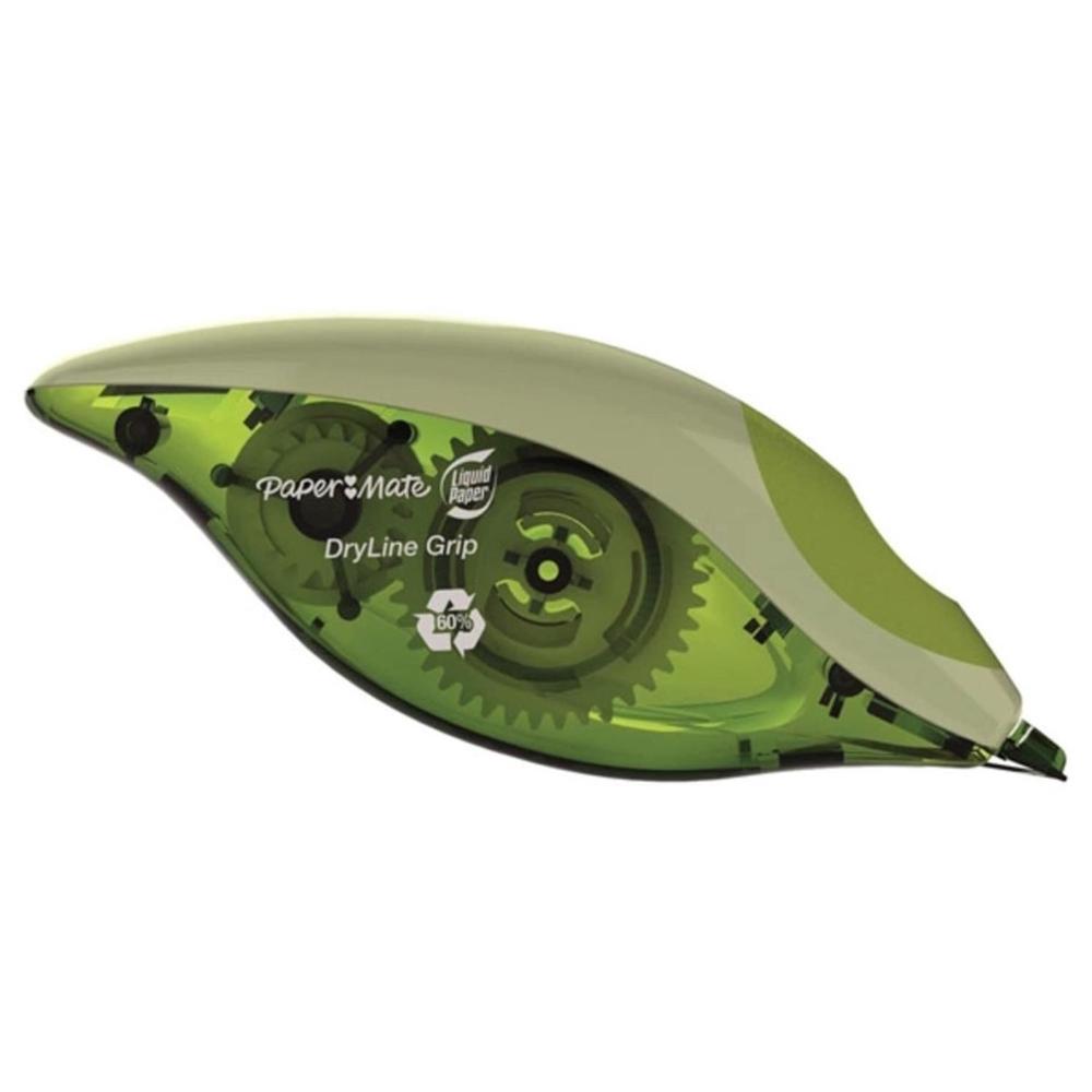 Papermate Liquid Paper Dryline Grip Recycled Correction Tape - 5mm x 8 ...