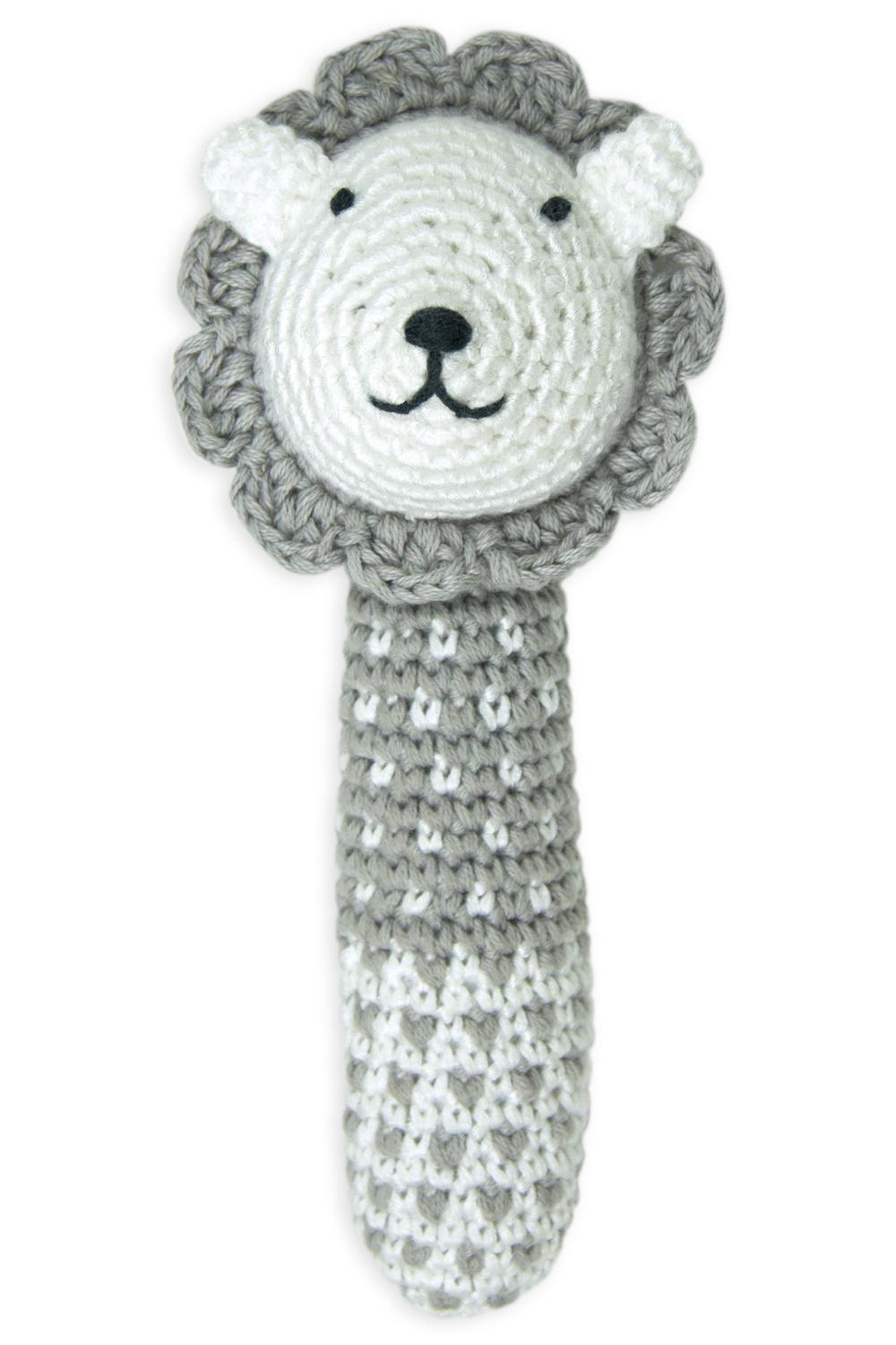 Little Bamboo Crochet Rattle (Lewis the Lion) | Buy online at The Nile