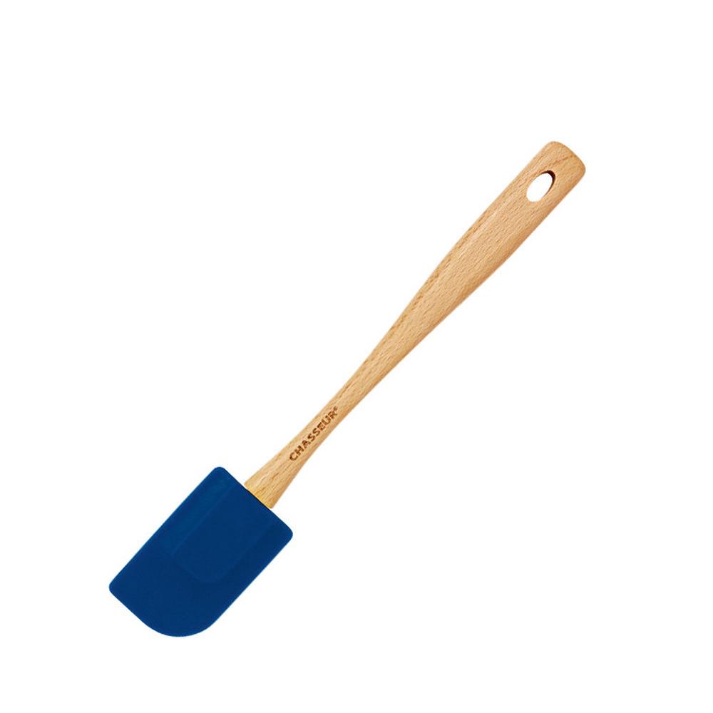 Chasseur Silicone Medium Spatula With Beechwood Handle Blue | Buy ...