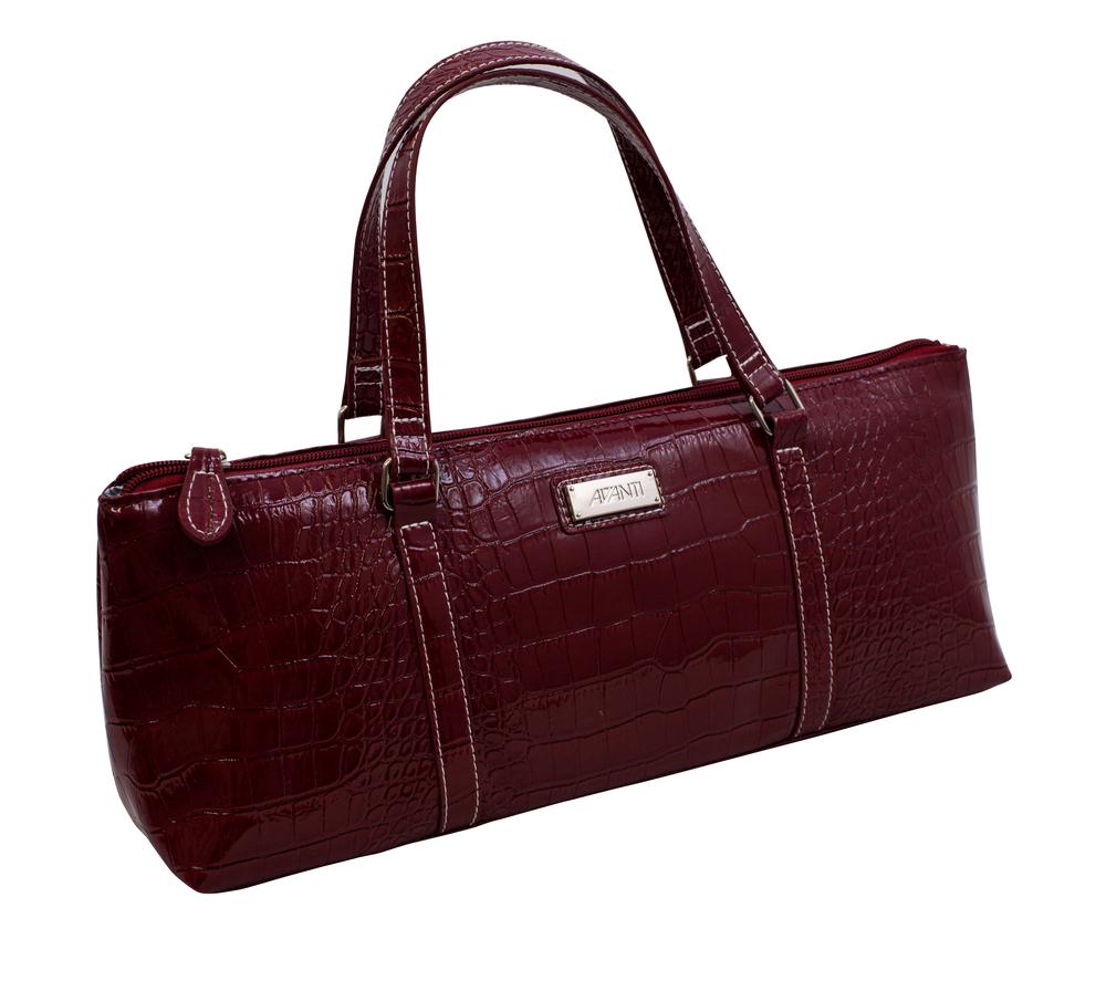 Avanti Insulated Wine Purse (Burgundy Crocodile) | Buy online at The Nile