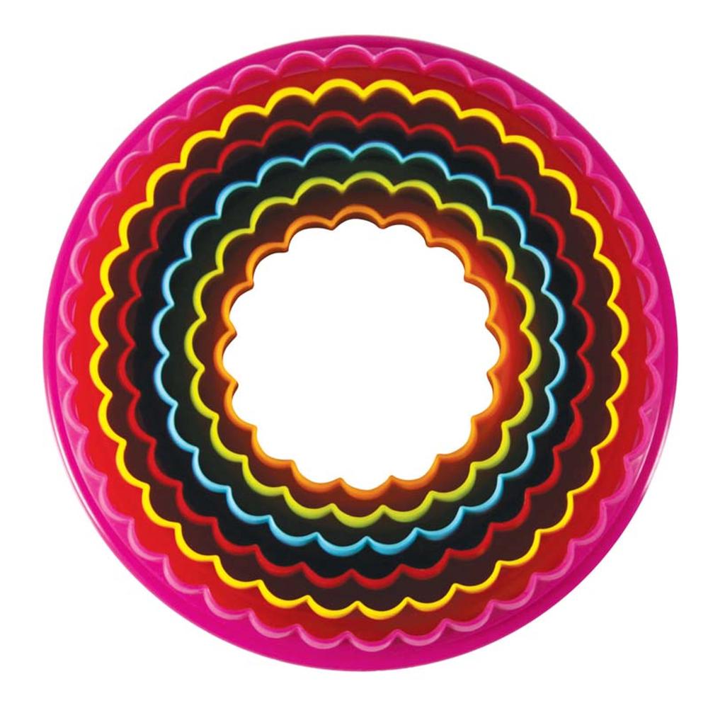 Avanti Double Sided Round Cookie Cutters, 6 Piece Set | Buy online at ...