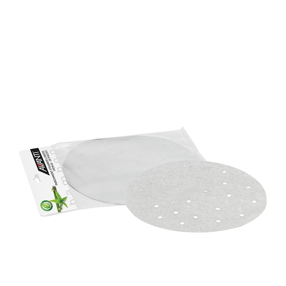 Avanti Bamboo Parchment Paper Steamer Liners 19cm 20pk | Buy online at ...