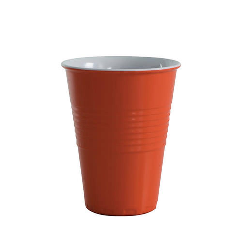 Avanti Miami Melamine Two Tone Cup Orange 400ml | Buy online at The Nile