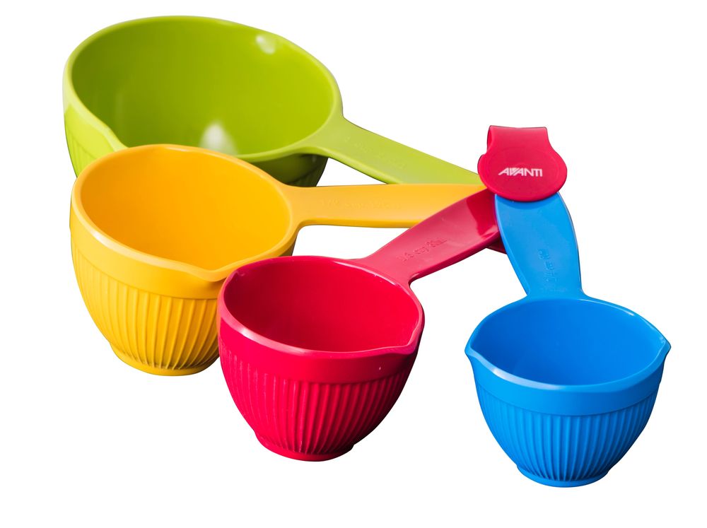 Avanti Australian Standards Ribbed Measuring Cups, Set of 4 | Buy ...