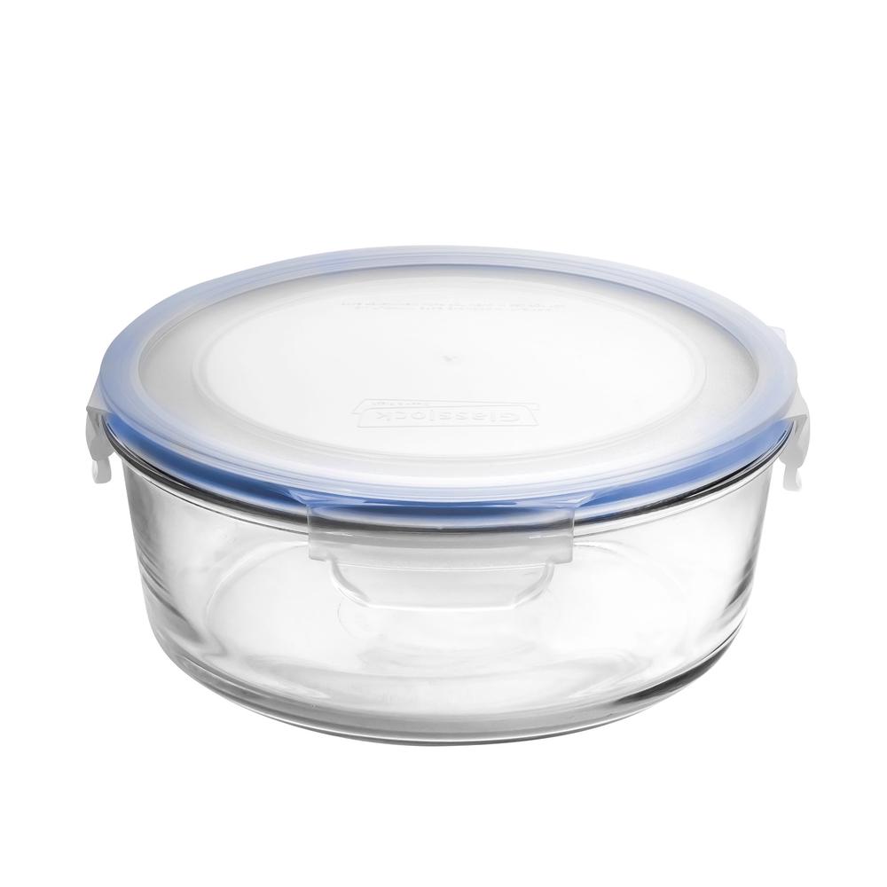 Glasslock Tempered Glass Round Food Container - 2000mL | Buy online at ...
