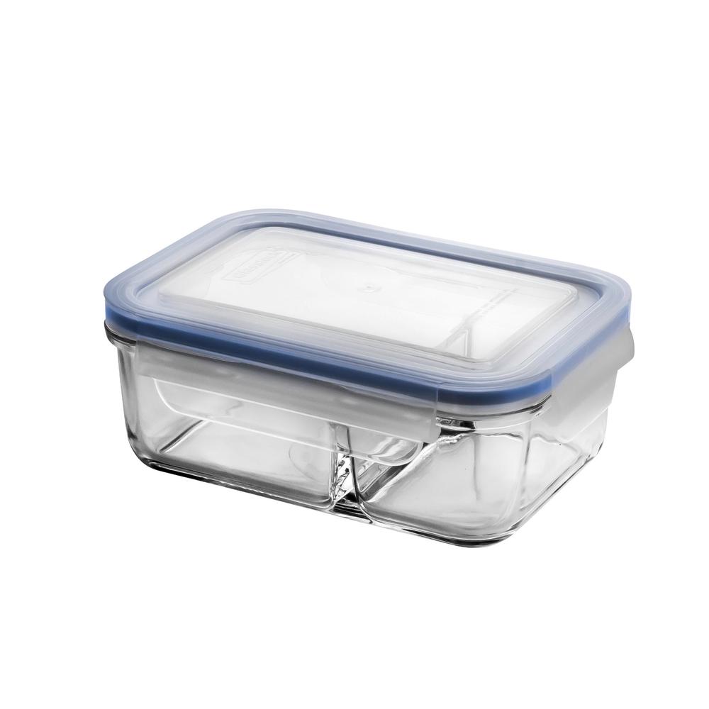 Glasslock Tempered Glass Duo Type Rectangle Container - 670mL | Buy ...
