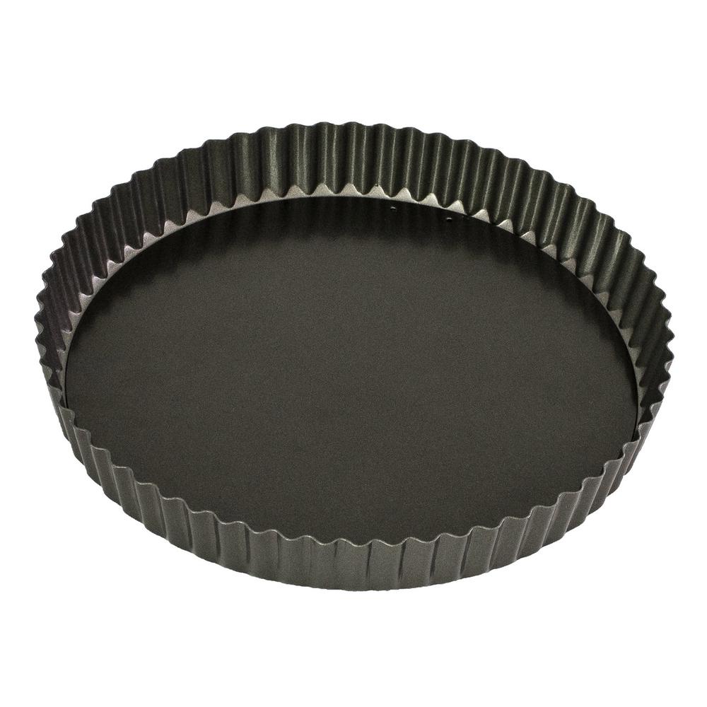 Bakemaster Loose Base Round Non-Stick Flan/Quiche Pan - 25x3.5cm | Buy ...