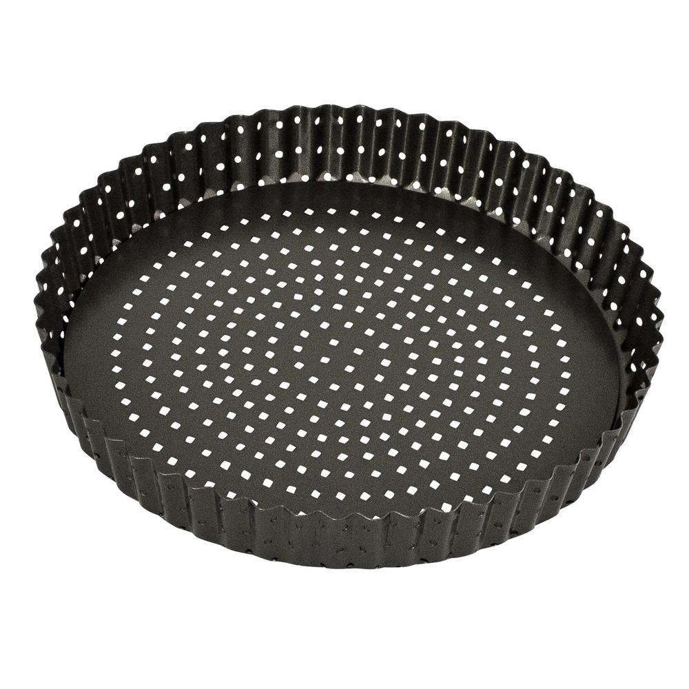 Bakemaster Perfect Crust Loose Base Non-Stick Quiche Pan - 25x3.5cm ...