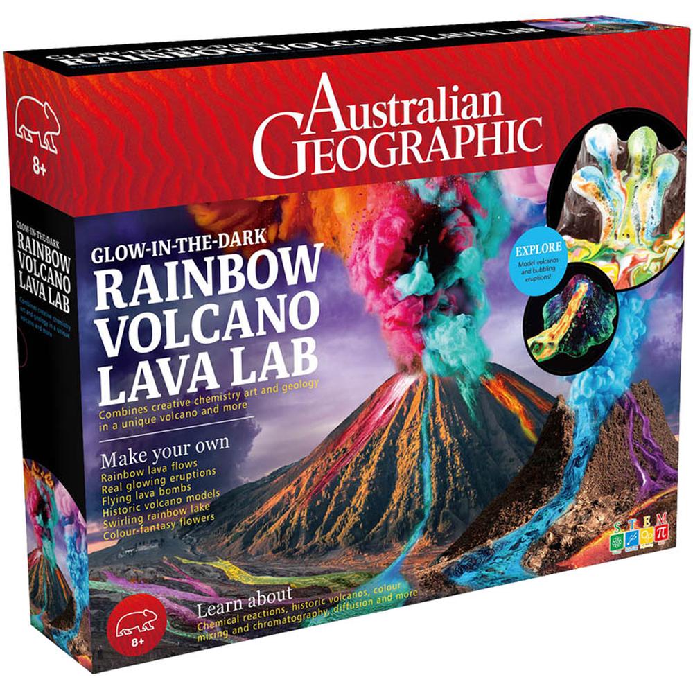 Australian Geographic Rainbow Volcano Lava Lab Science Kit | Buy online ...